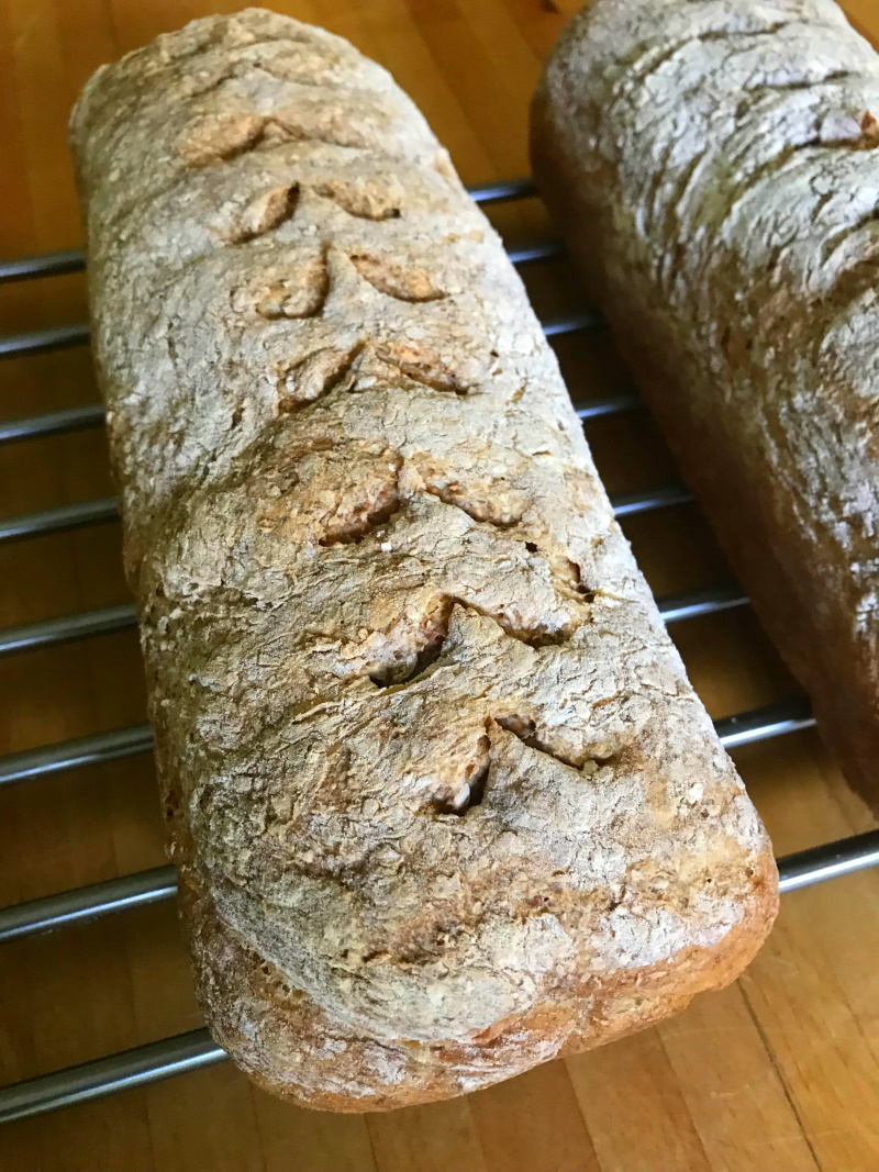 Rustikt landbrød med forfinet krumme | Mad på Nybygget